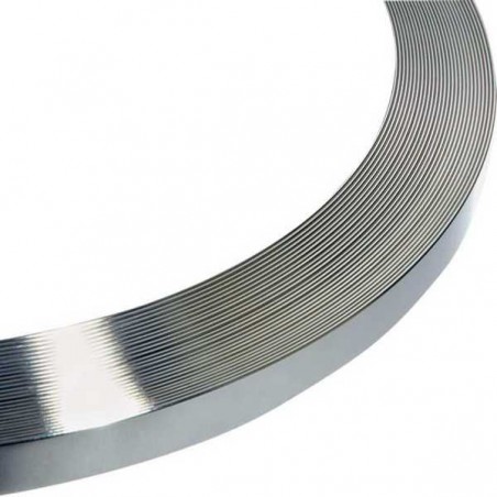 Ressort acier Epaisseur 1 0,6 mm Largeur 2 20 mm